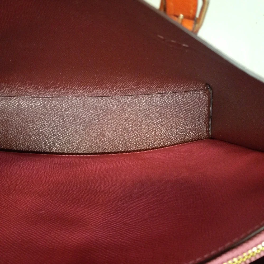 Coach | Bags | Coach C484 Small Mollie Tote 25 Cross Grain Leather ...